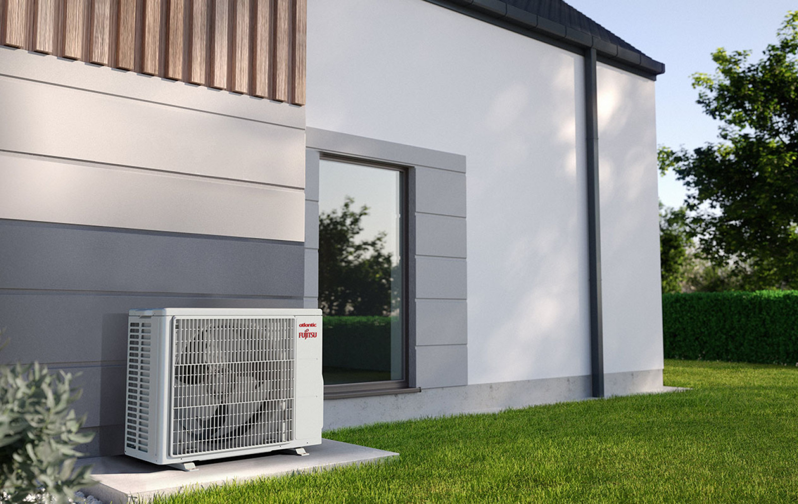 Mono-splits Atlantic/ Fujitsu : Unités Extérieures - fluide R32