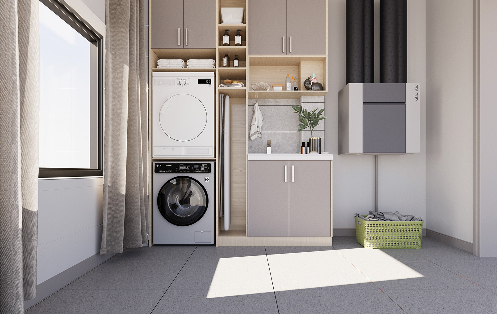 VMC Double flux Optimocosy HR PLUS - Atlantic