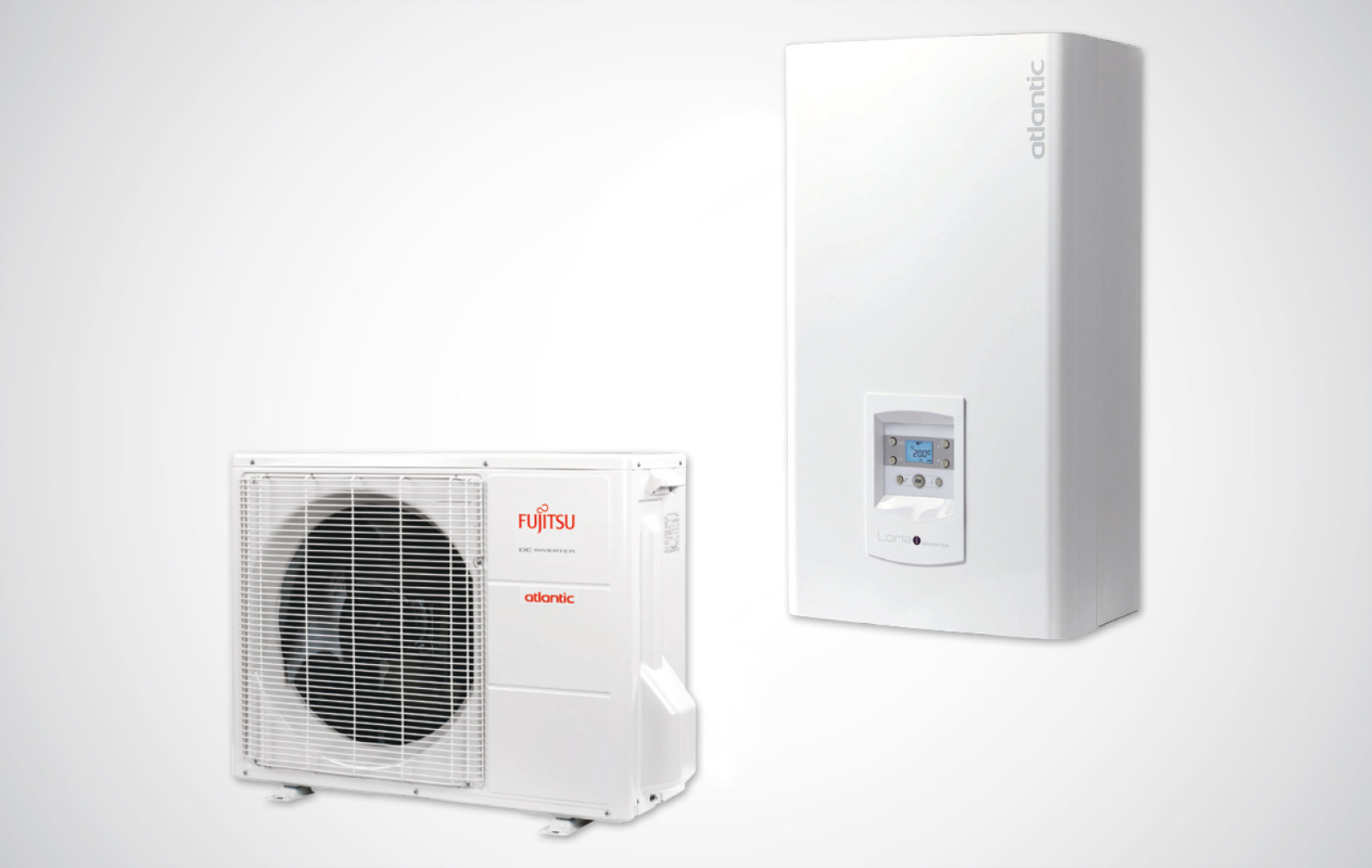 Pompe à chaleur aérothermie Loria 6000 et Loria Duo 6000 - Atlantic